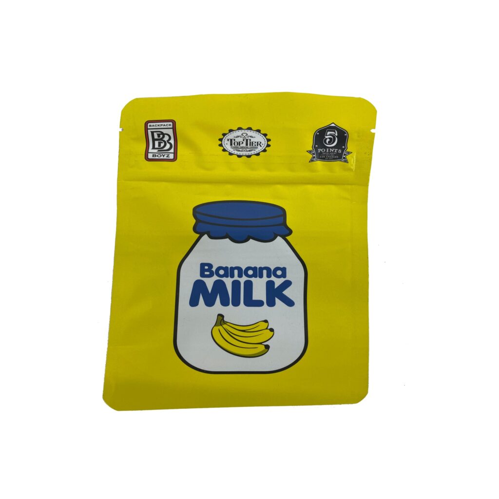 Banana Milk BackPack Boyz 3.5G Mylar Bags - SMOKESHOPGOODS